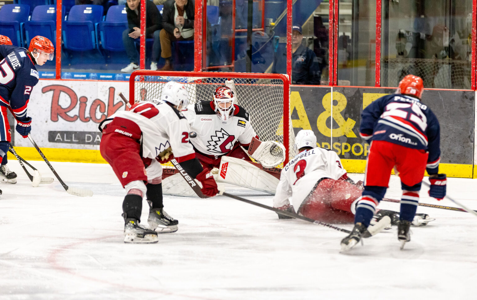 Bandits close out regular season with 7-3 comeback win over the Oilers ...